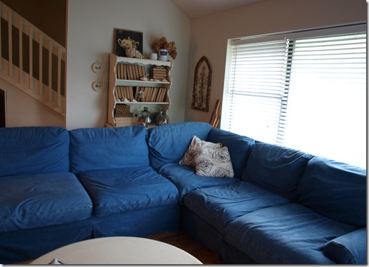 I Bleached My Denim Couch and This is What Happened! - Free Range Cottage